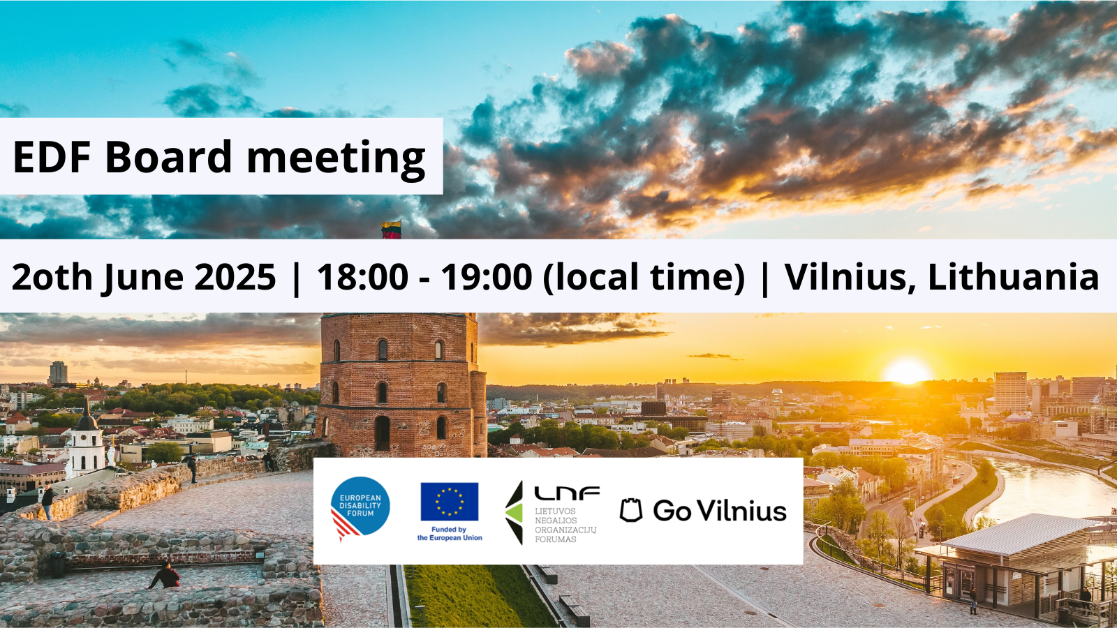 EDF Board meeting 20th June 2025. Vilnius, Lithuania - European ...