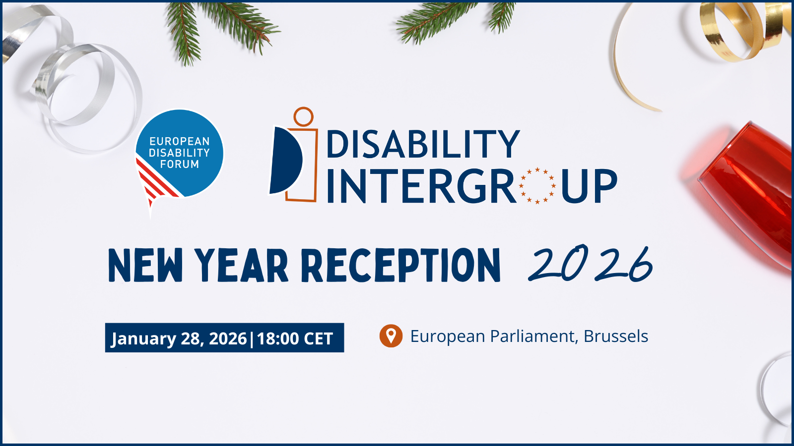Disability Intergroup’s New Year Reception. 28th January 2026. Brussels ...